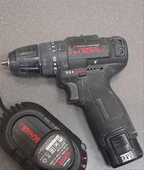 Дрель-шуруповерт kress KU362 12V 981/0005