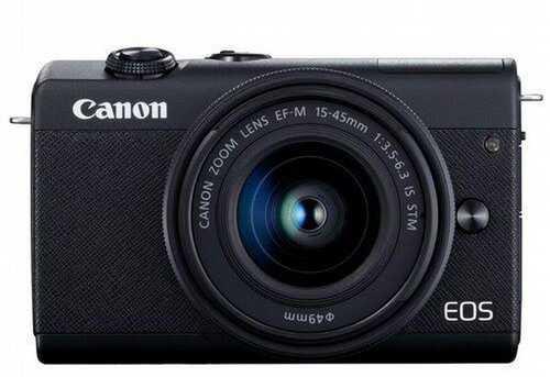 Canon EOS M200 Kit EF-M 15-45mm,Новый, Гарантии