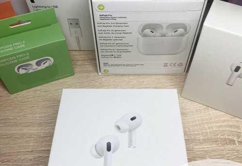 Наушники AirPods Pro 2 (Premium) с шумоподавлением