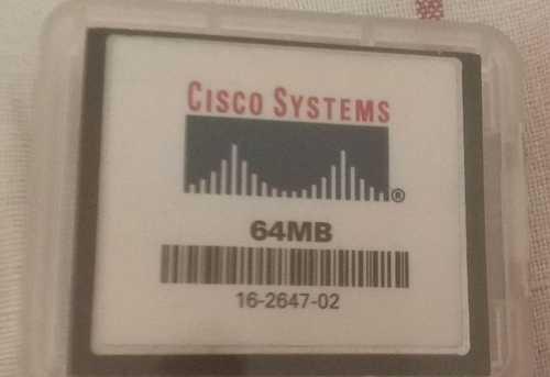 Новая карта памяти CF Cisco 16-2647-02 64 Мб