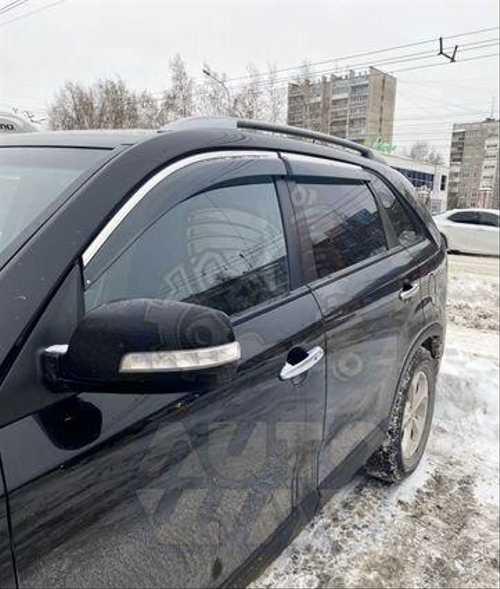 Дефлекторы окон Kia Sorento 2009-2021г