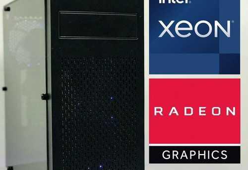 Игровой пк Xeon E5-2670 v3/16gb/RX 570