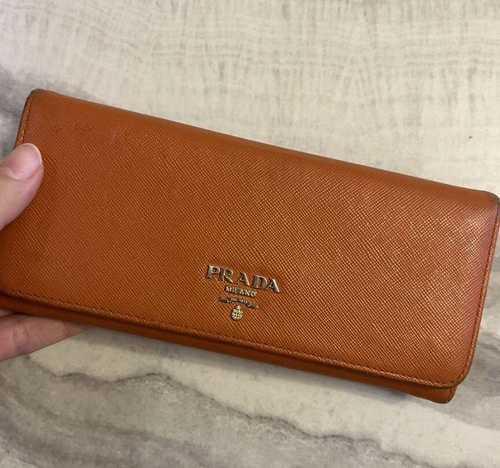 Кошелек женский кожаный Prada