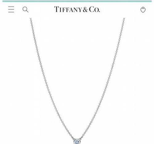 Колье и кольцо Tiffany & Co