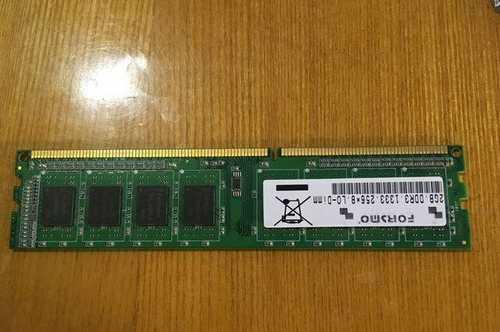 Оперативная память 2GB DDR3 1333 MHz