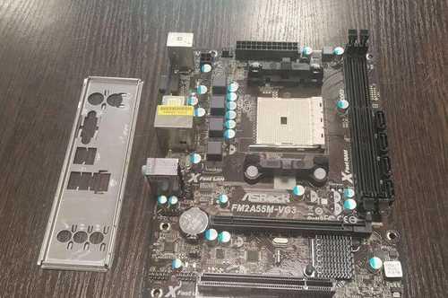 Плата Asrock fm2a55m-vg3 FM2+