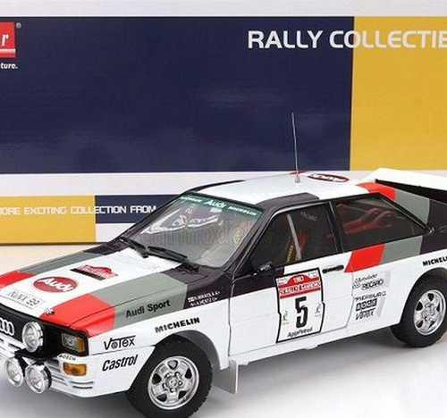 Audi Quattro A2 №5 Rally Sanremo 1983 1/18