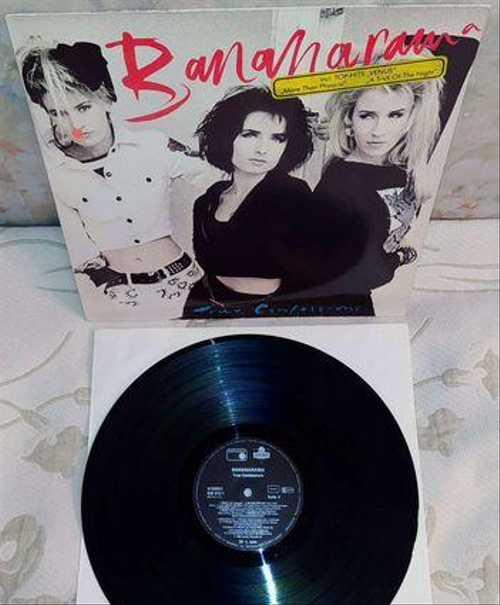 Bananarama True Confessions 1986 LP Vinyl