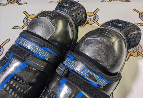 Щитки bauer supreme one 95 хоккейные sr 14 бу