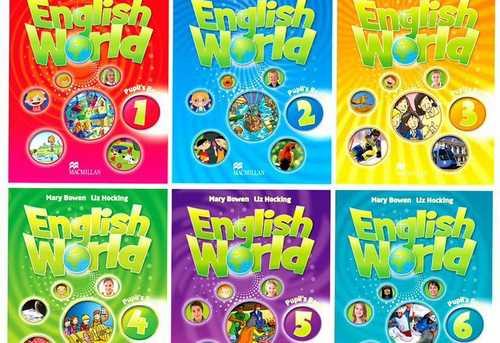 English World, Starters,1,2,3,4,5,6,7,8,9,10 новые