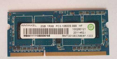 Оперативная память ddr3 для ноутбука 2gb