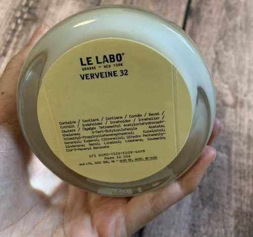 Le labo парфюмерная свеча Verveine 32