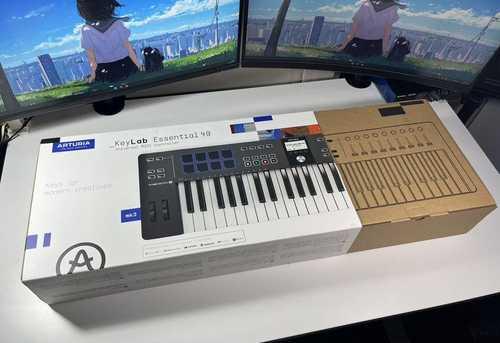 Arturia Keylab Essential 49 MK3 Black новая + софт