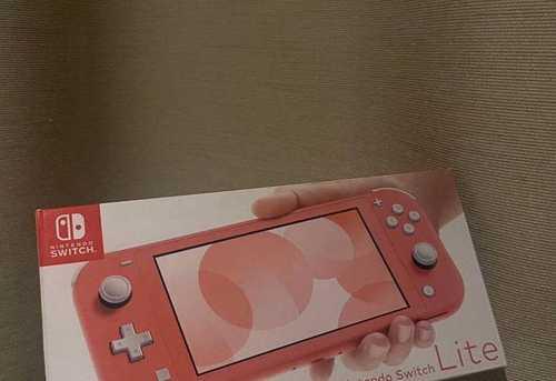 Nintendo Switch Lite Coral (Новая, Гарантия)
