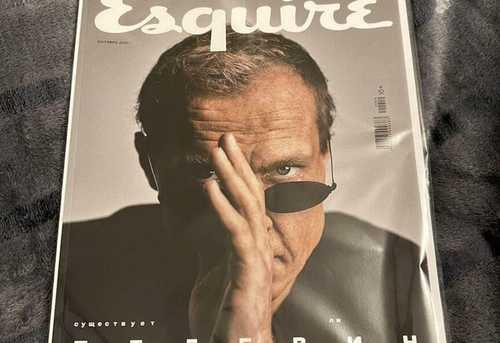Журнал Esquire октябрь 2021