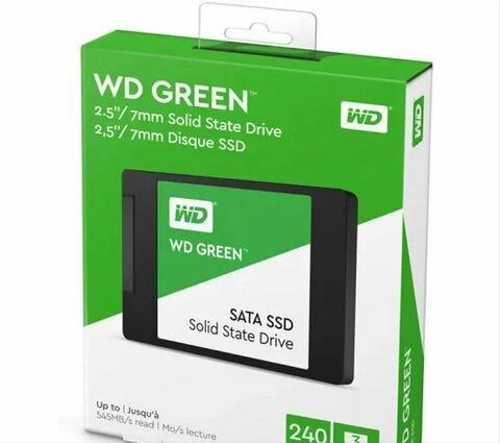 240 гб Внутренний SSD диск Western Digital Green 2