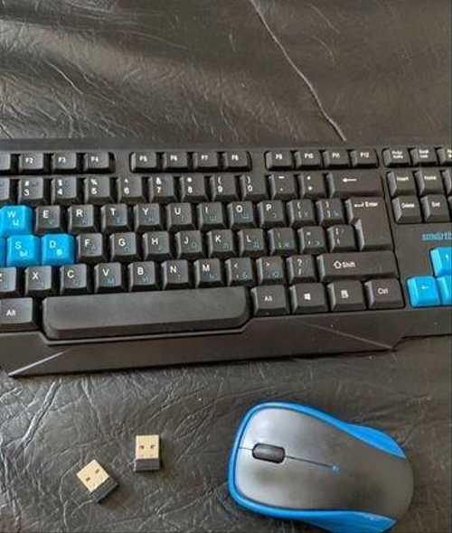Беспроводная клавиатура и мышь smartbuy