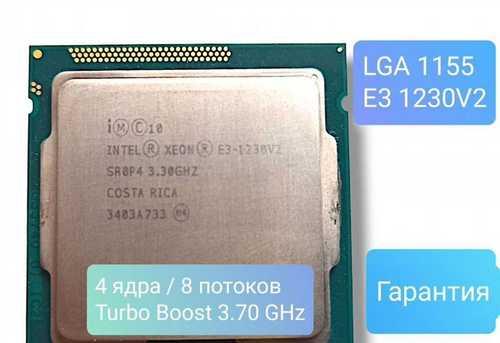 Intel Xeon E3-1230v2 сокет 1155 - Core i7-3770