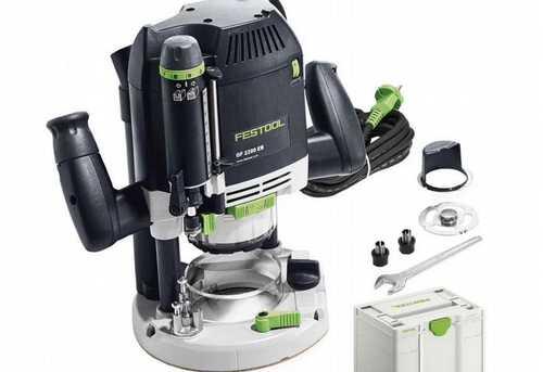 Фрезер Festool OF 2200 EB-Plus, 2200 W, 0-80 mm