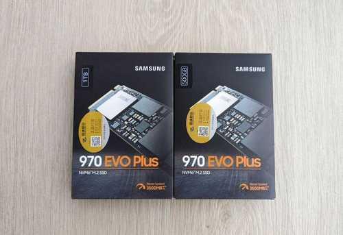 SSD Samsung evo 970 plus новые