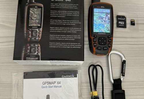 Garmin Gpsmap 64s состояние Нового, Россия 6.43