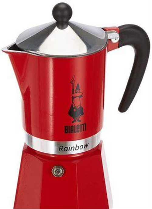 Новая Гейзерная кофеварка Bialetti 4963 Rainbow Es