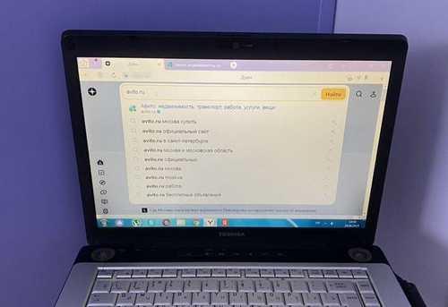 Toshibo Satellite A210-16F ноутбук