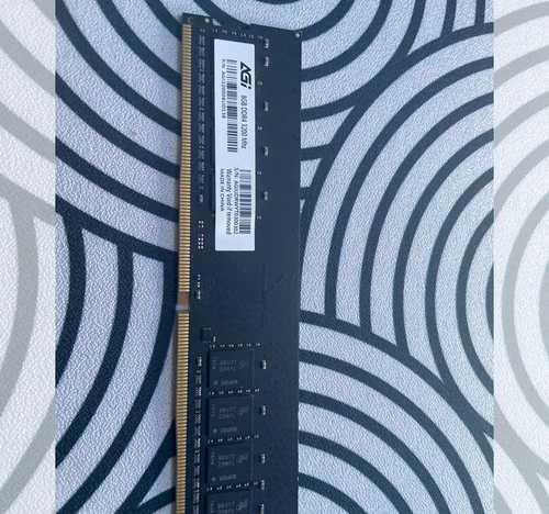 Оперативная память ddr4 8gb 3200 agi