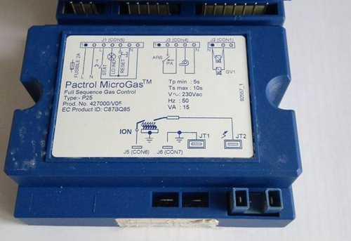 Блок управления горением pactrol P25F MicroGas