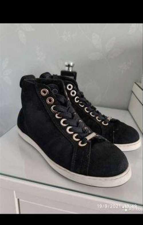 Jimmy choo зимние кеды кроссовки ботинки