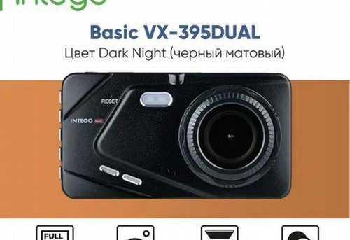 Видеорегистратор intego VX-395 DarkNight + флэшка