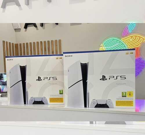 Sony playstation 5 Slim с дисководом