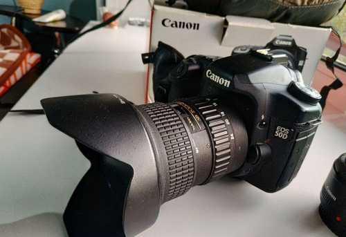 Зеркальный фотоаппарат Canon 50D+ комплект