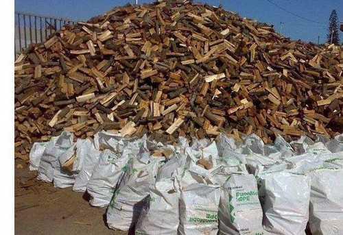 Дрова колотые