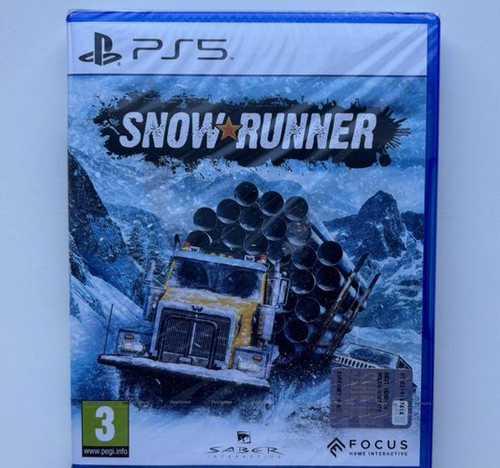 Snow Runner PS5 (Новый диск)