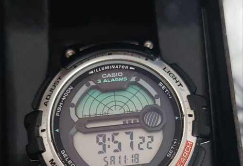 Часы casio fishing gear