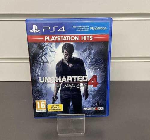 Игровые диски. Sony Playstation 4 Uncharted 4: A Thief's End