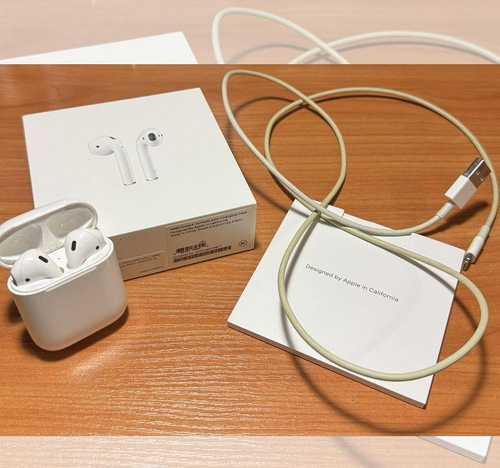 Наушники apple airpods 2