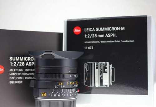 Leica Summicron-M 28 мм/F2.0. 11672