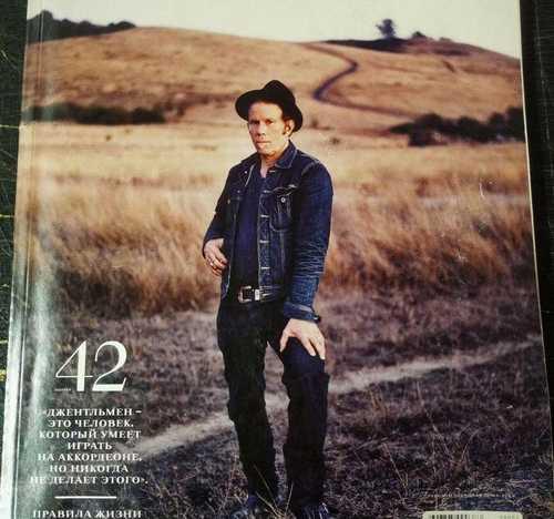 Esquire 42 журнал Tom Waits