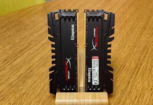 DDR3 2400Mhz Kingston HyperX Beast 16GB