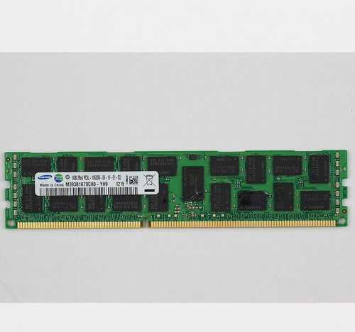 Оперативная память RAM Samsung, 16gb, 2Rx4, PC3L, 10600(1333), DDR3, ECC, REG, Ref