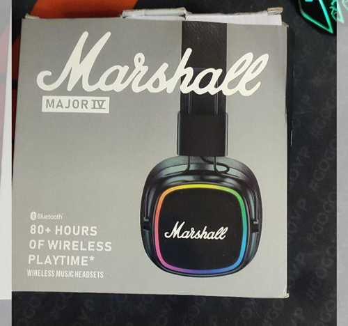 Беспроводные наушники marshall major 4