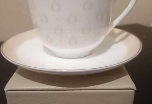 Чашка с блюдцем императорский фарфор