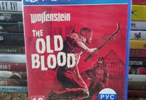 Wolfenstein the old blood ps4/ps5 новый/new
