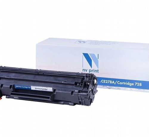 Картридж NV Print CE278A/728 для HP и Canon,черный