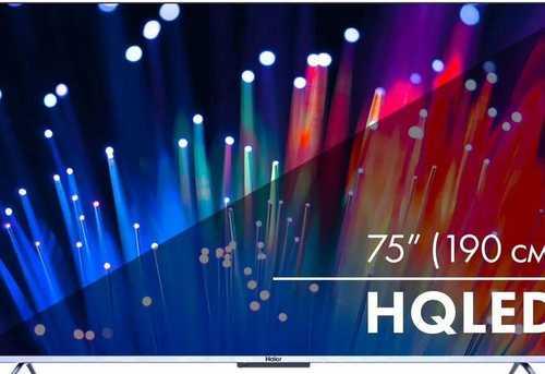Продается новый телевизор Haier 75" SMART tv S3