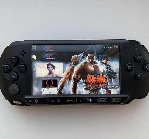 Sony psp e 1008 прошитая с играми