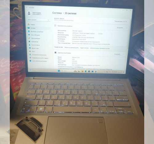 Продам ноутбук asus vivobook 14