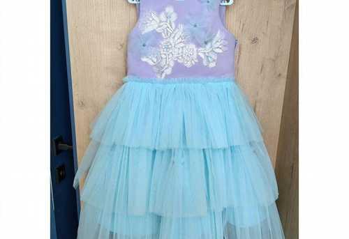 Детское нарядное платье 110 116